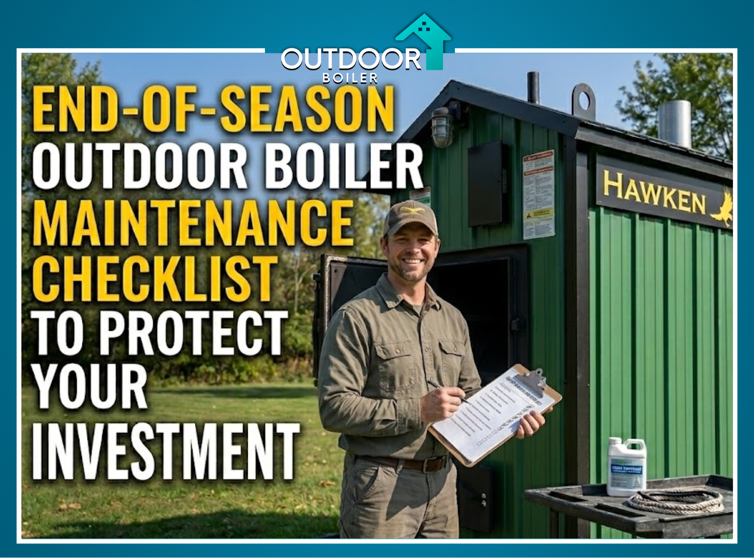 End-of-Season Outdoor Boiler Maintenance Checklist to Protect Your Inv