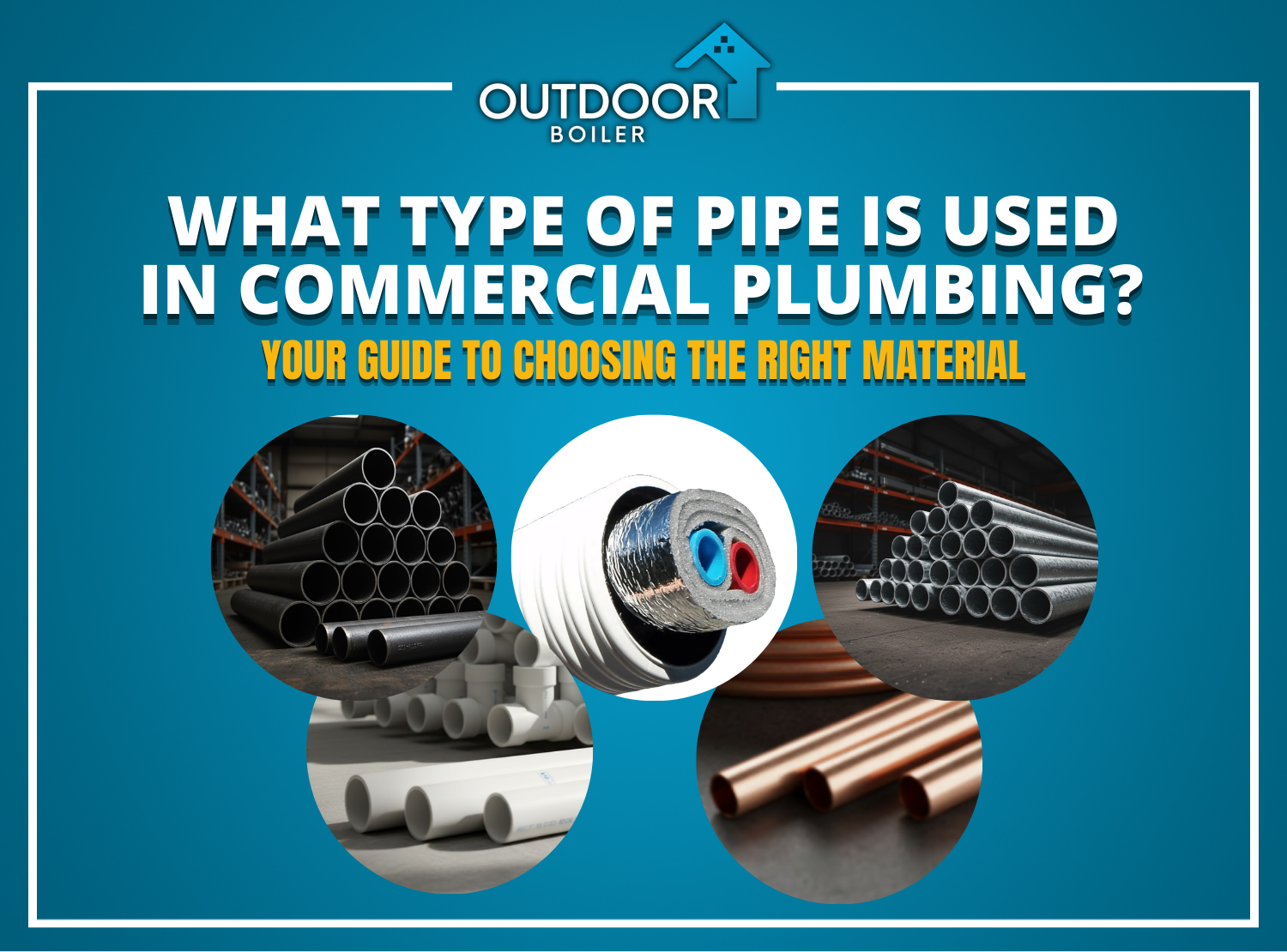 What Type of Pipe Is Used in Commercial Plumbing Today?