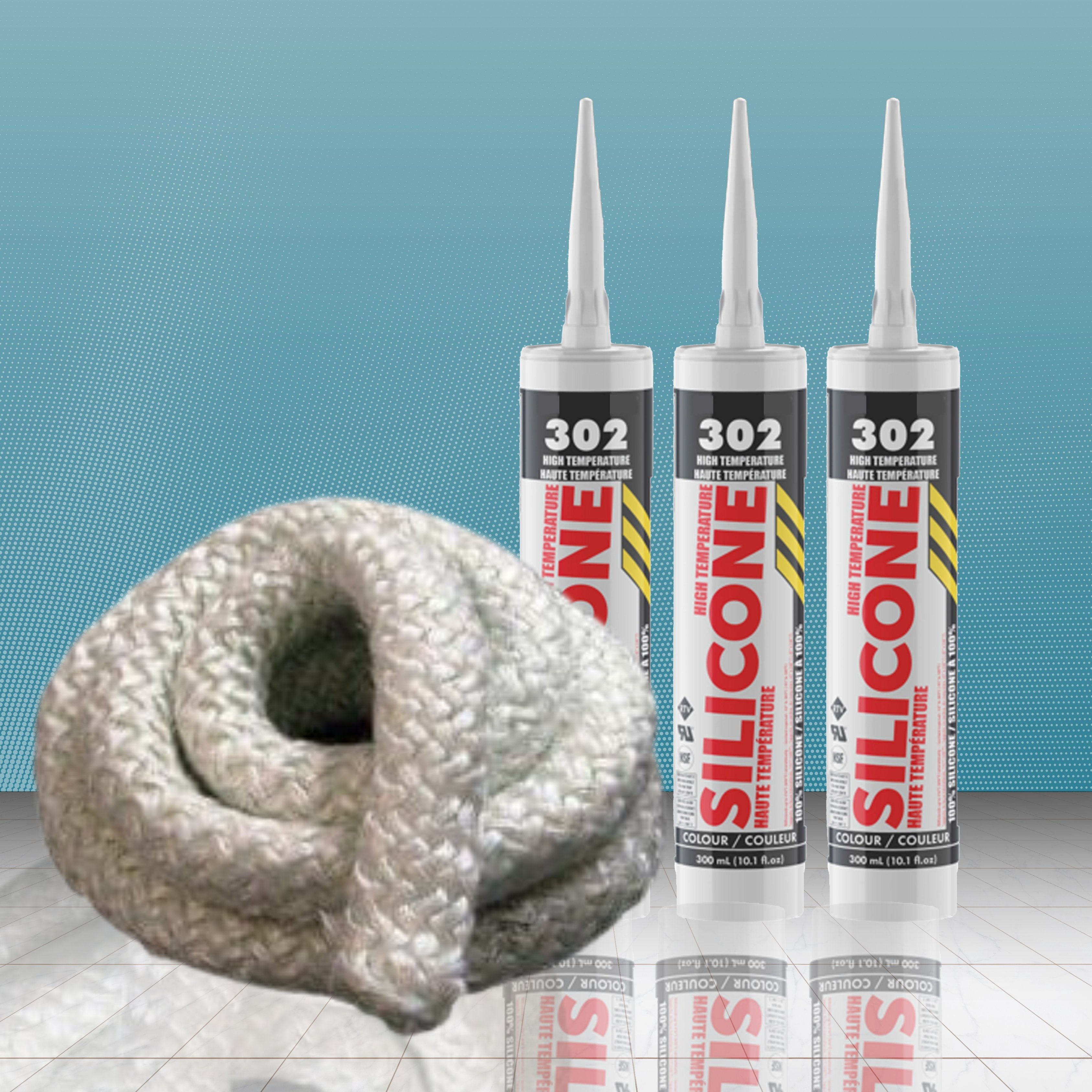 Seal Firebox Doors with Boiler Door Seal