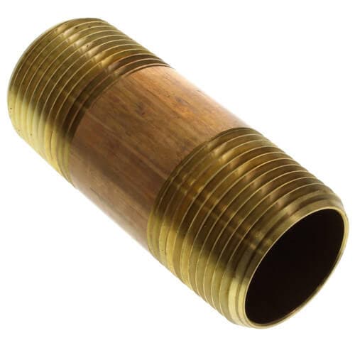1" x 3" Brass Nipple | Best PEX Fittings | Outdoor Wood Boiler ...